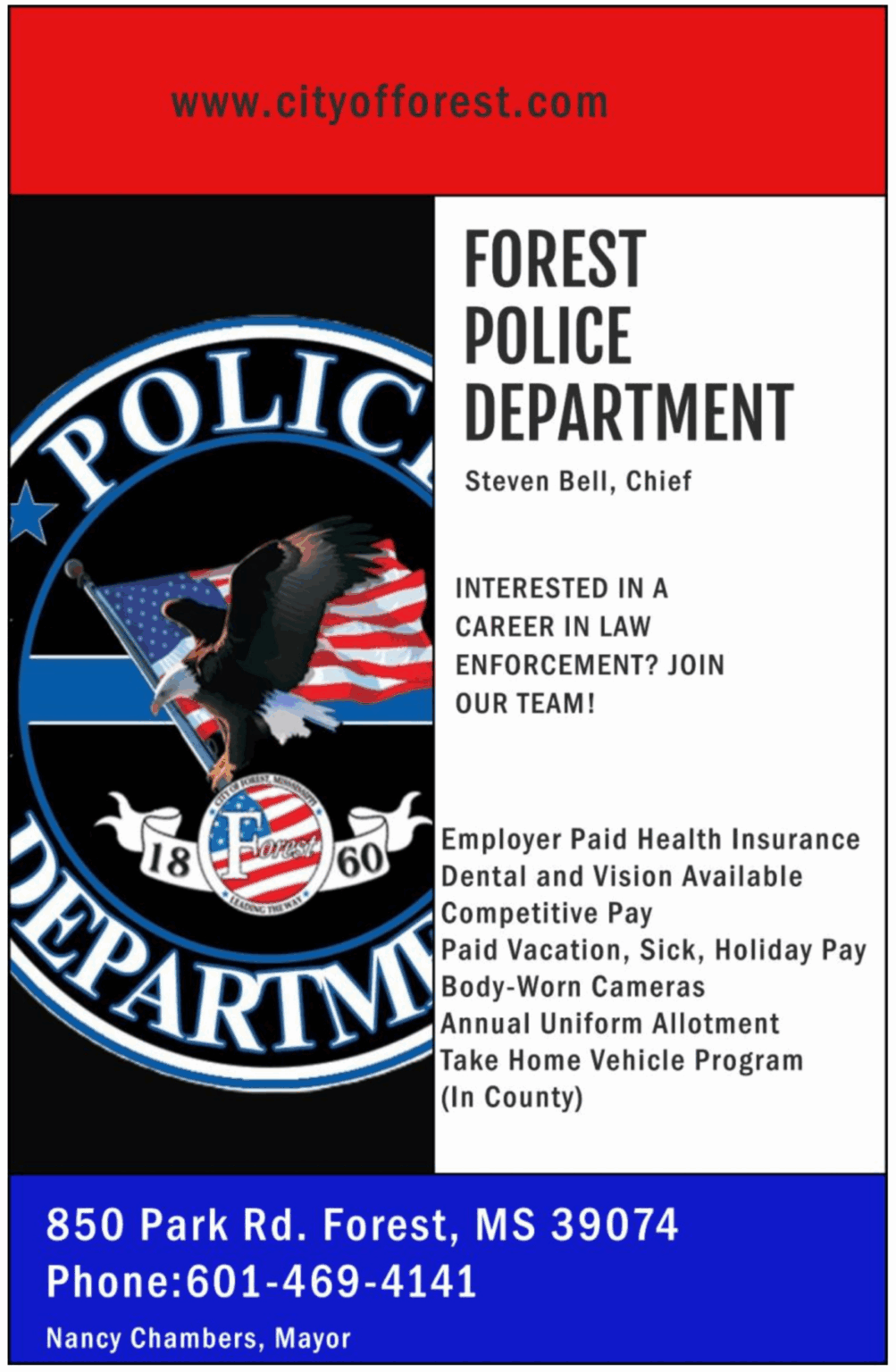 Police Department - City of Forest